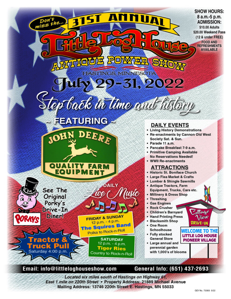 Pioneer Village Antique Power Show | Hastings MN