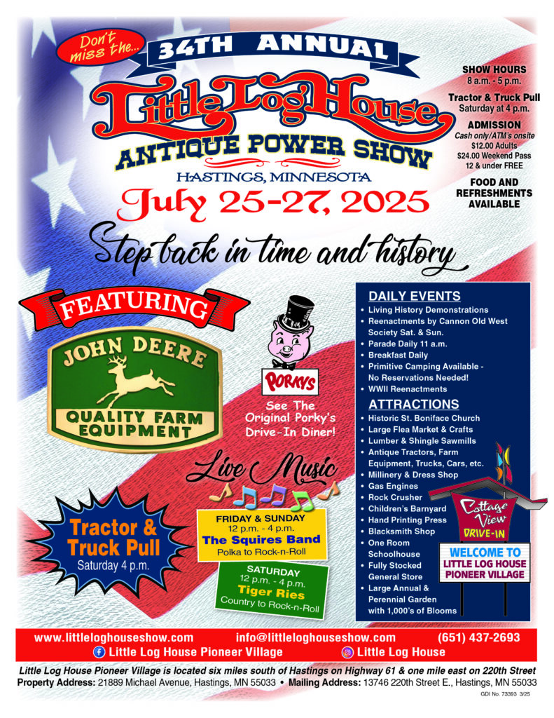 Pioneer Village Antique Power Show | Hastings MN