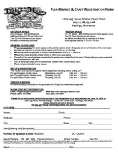 Flea Market Registration Form_2019